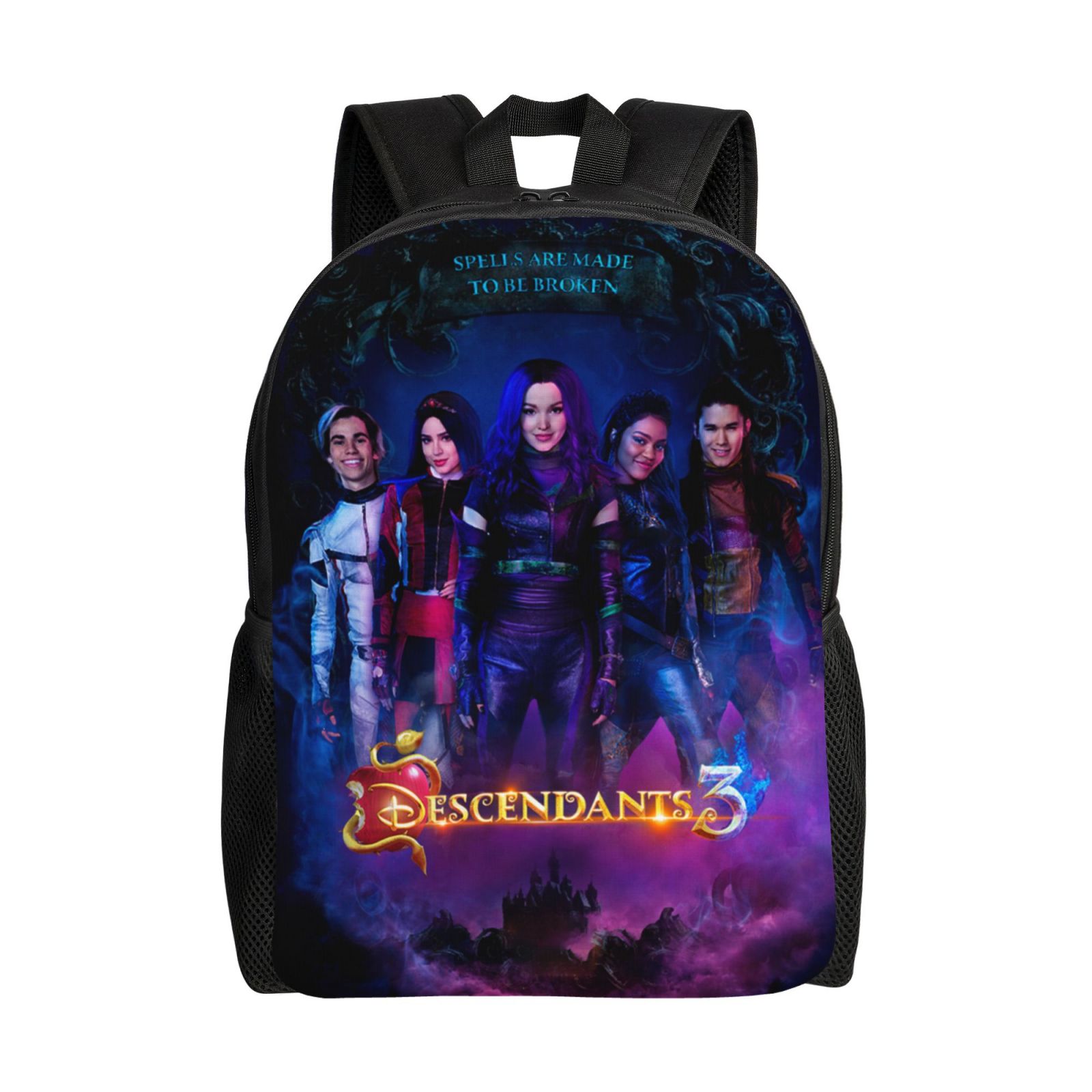 Descendants Backpack Cute Anime Large Capacity Multifunction Backpacks ...