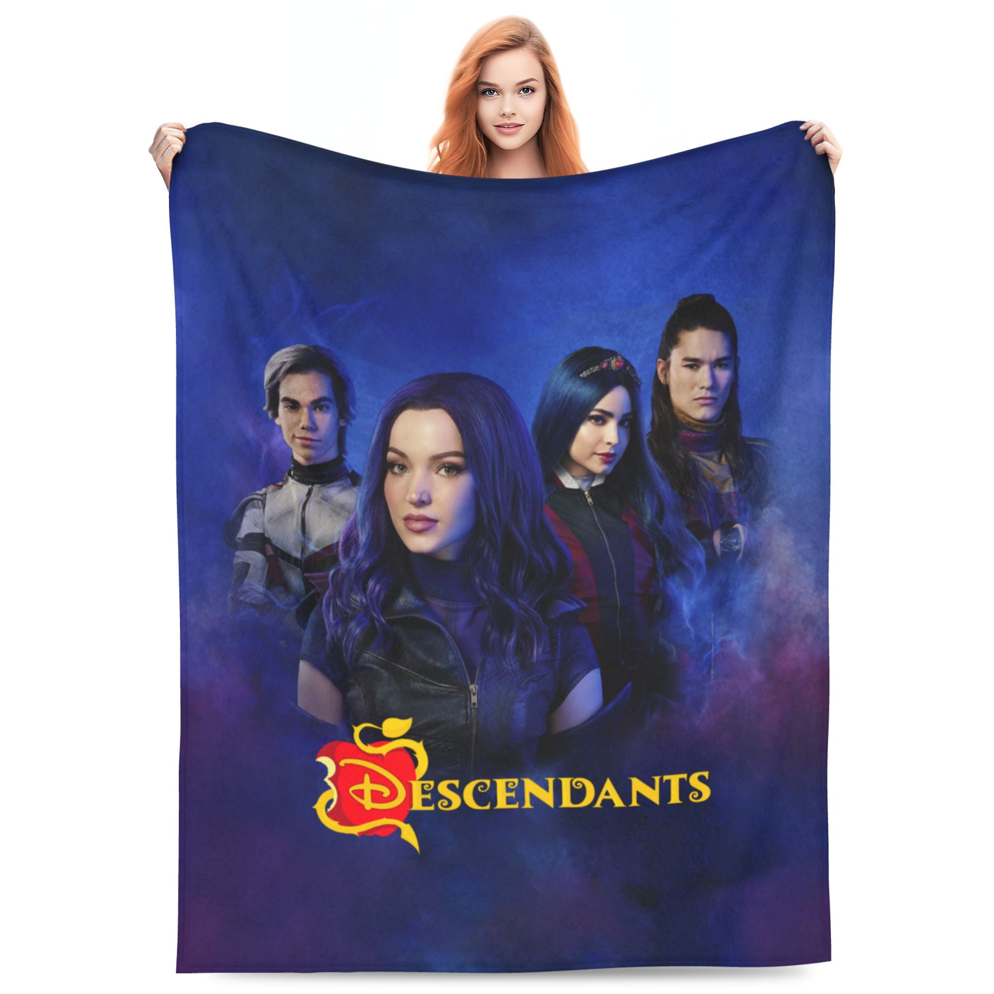 Descendan-t Bed Blanket 3D Printed Throw Blanket Lightweight Super Soft ...