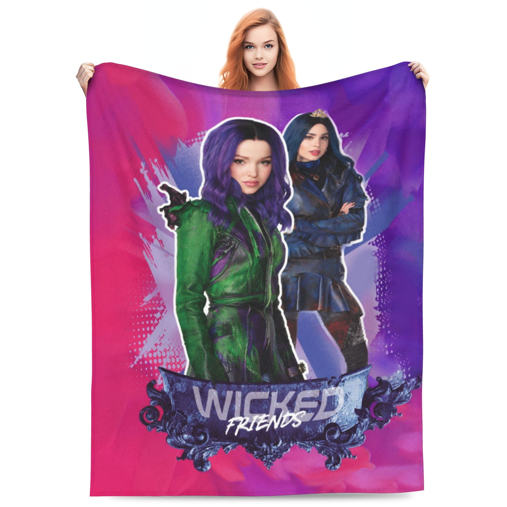 Descendan-t Bed Blanket 3D Printed Throw Blanket Lightweight Super Soft ...