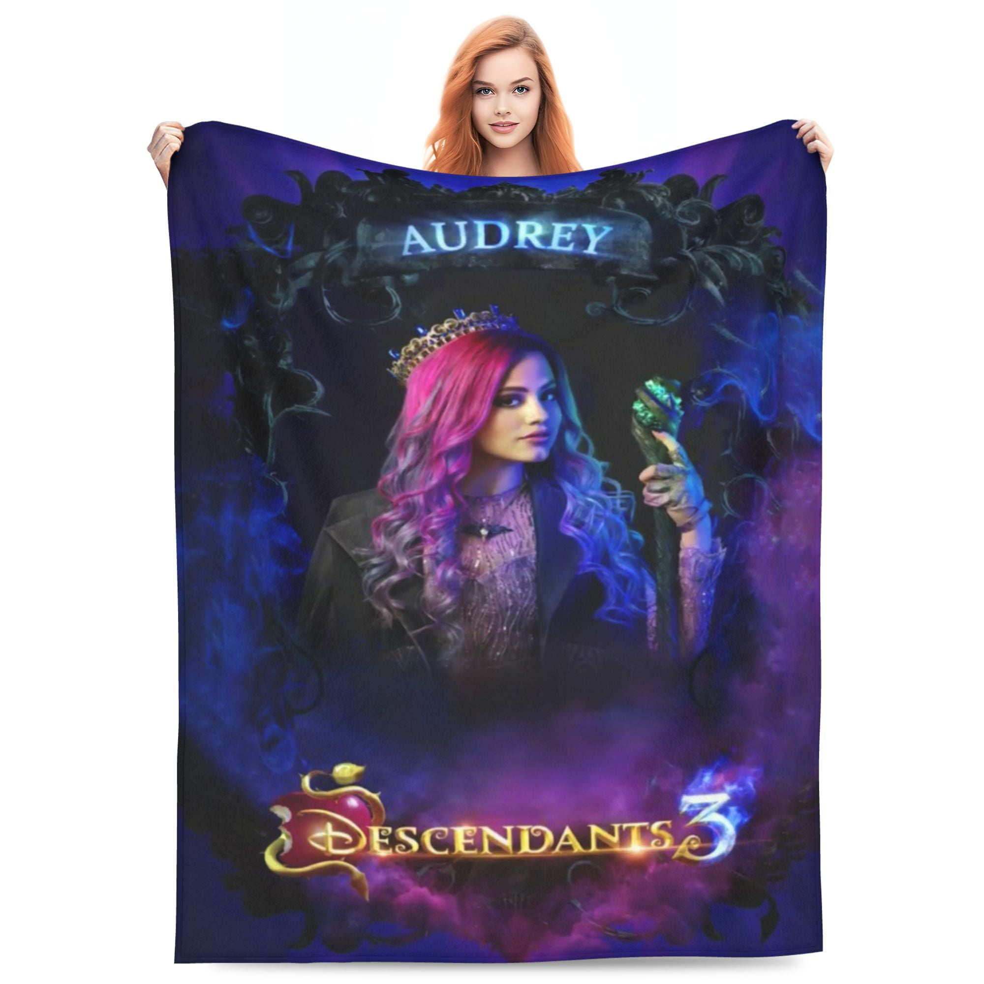 Descendan-t Bed Blanket 3D Printed Throw Blanket Lightweight Super Soft ...