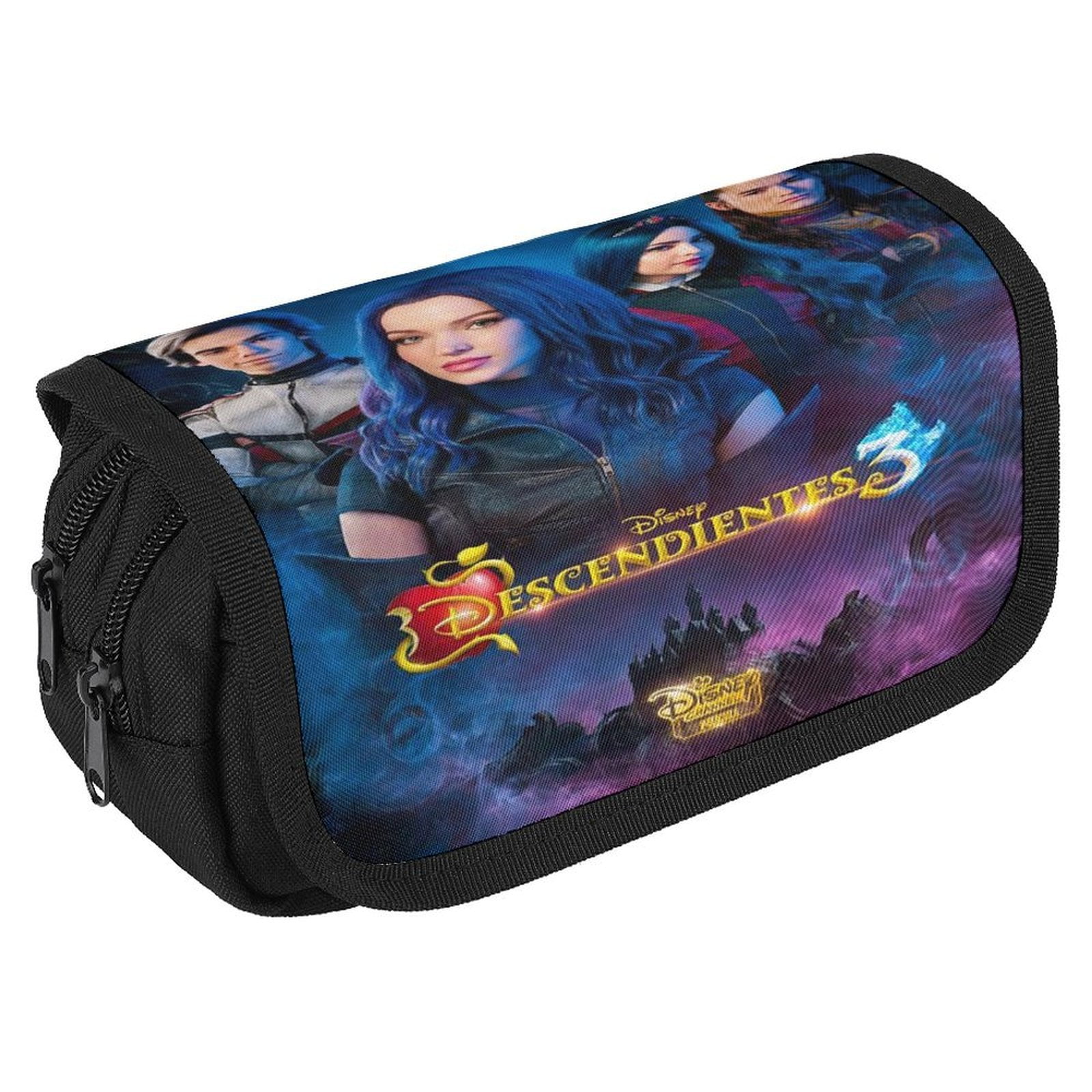 Descendants Big Capacity Pencil Case, Aesthetic Pen Pouch Storage Bag Supplies Organizer, Cute ...