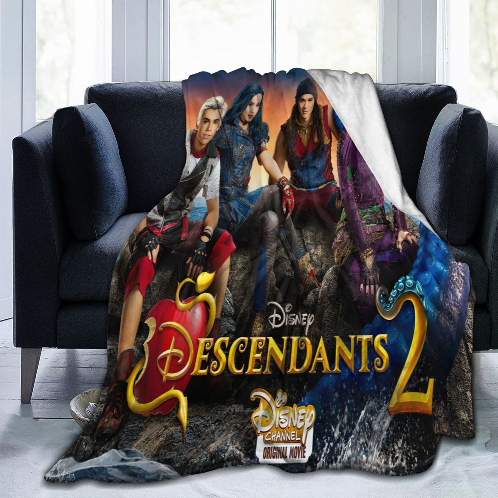 Descendants Blanket Ultra-Soft Micro Fleece Blanket Microfiber Throw ...