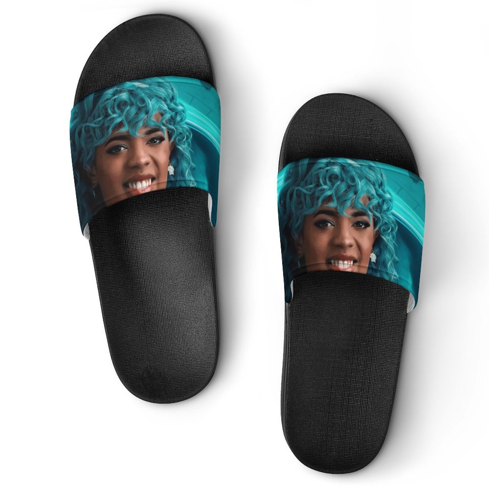 Descendants Boys Slide Sandals, Comfort Casual Pool Slide Outdoor, Slip ...