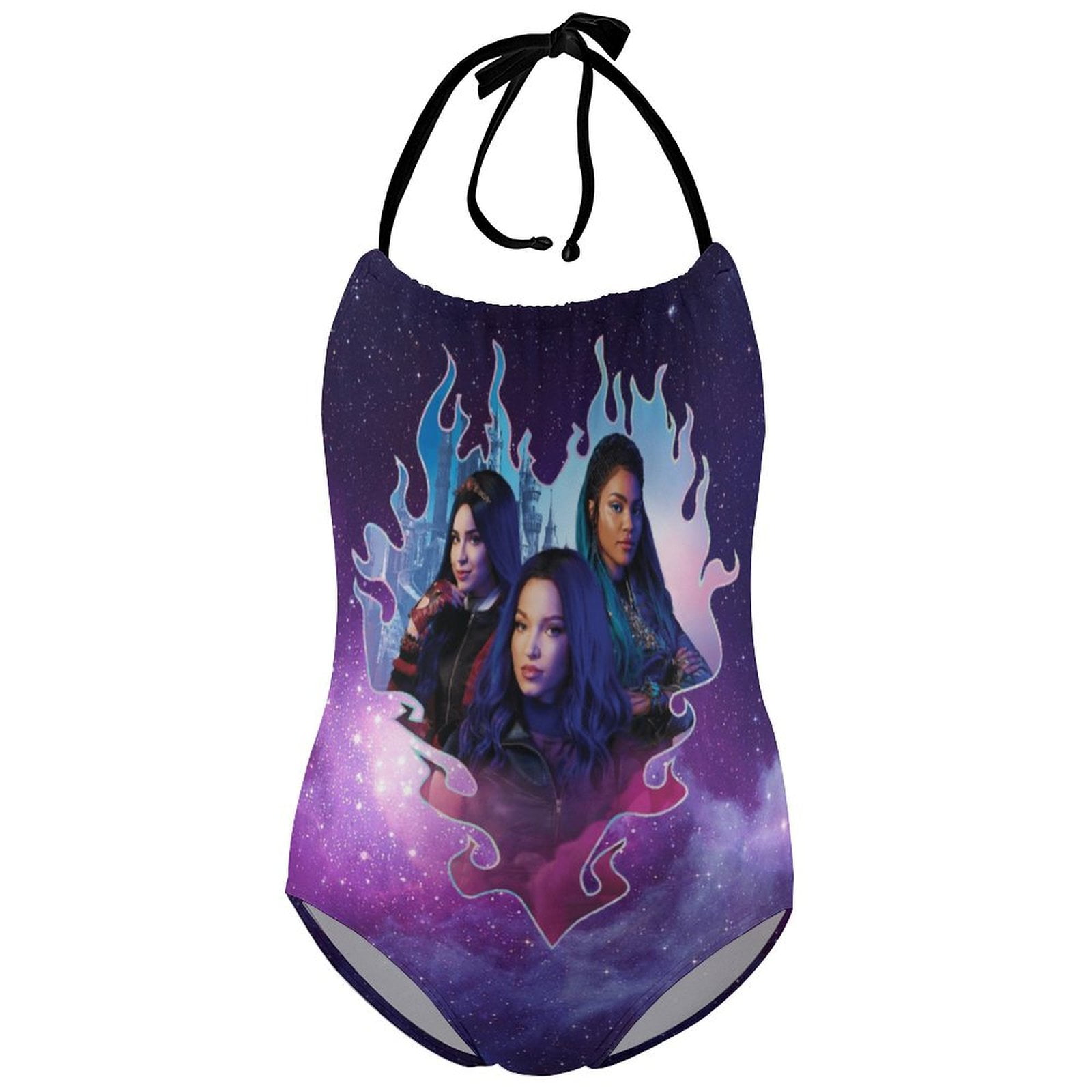 Descendants Characters Girl's Swimsuit One-piece Summer Hawaii Beach ...
