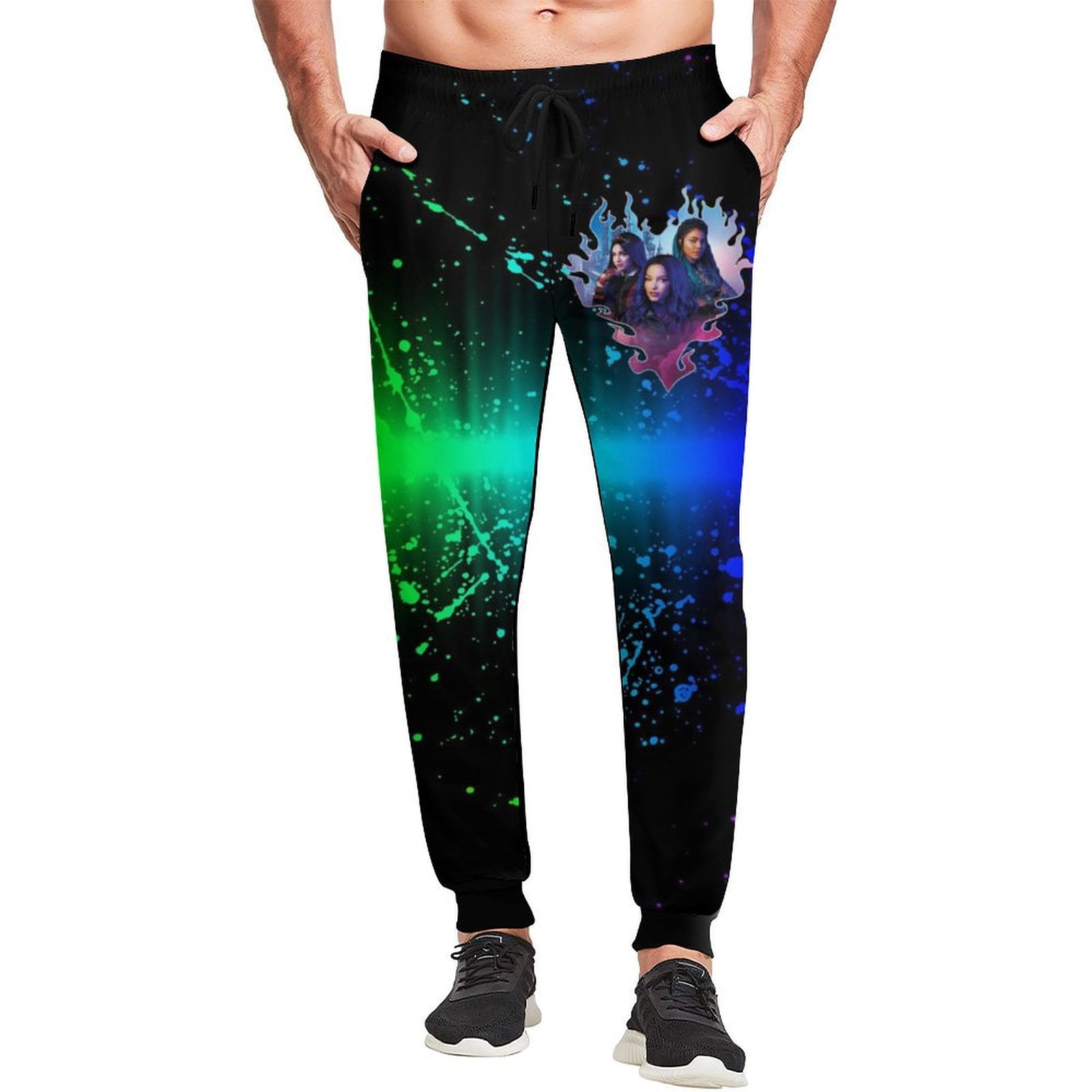 Descendants Characters Mens Sweatpants Joggers Pants 3D Printing Casual ...
