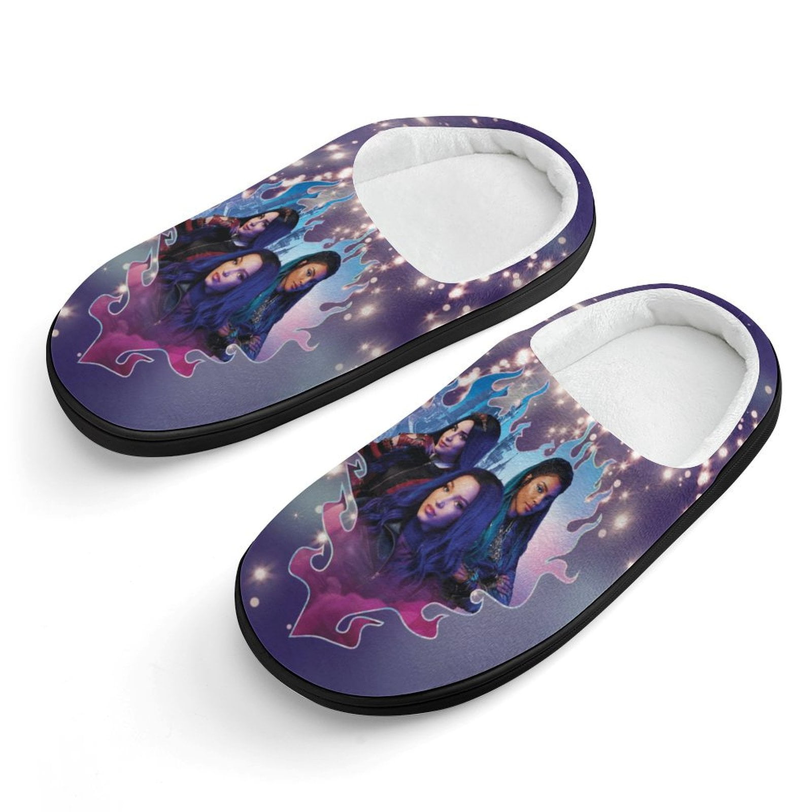 Descendants Characters Soft Plush Slippers for Boys Girls Winter Warm ...