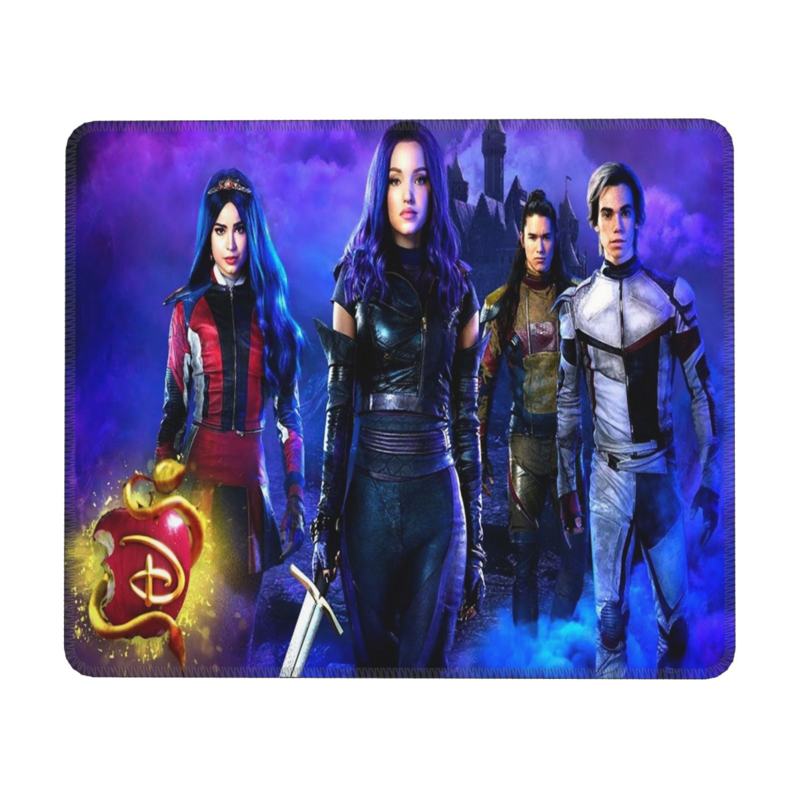 Descendants Desk Mat, Gaming Mouse Pad Mat with Non-Slip Base Stitched ...