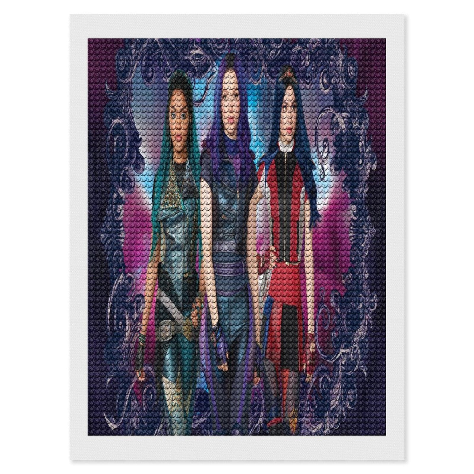 Descendants Diamond Art Kits for Adults 5D Diamond Art Kit Paint by ...