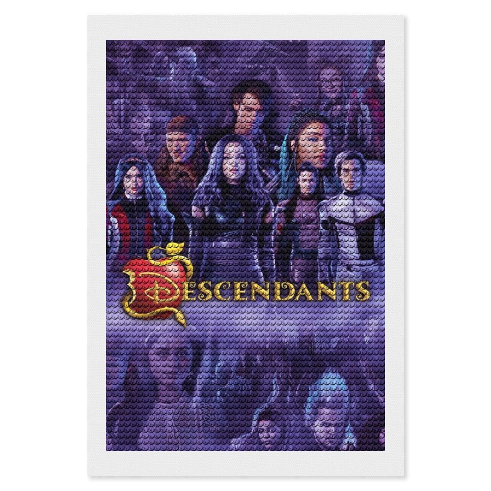Descendants Diamond Art Kits for Adults 5D Diamond Art Kit Paint by ...