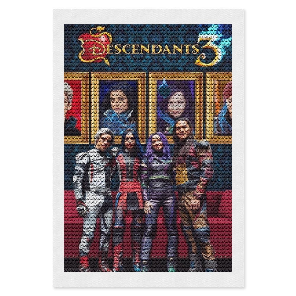 Descendants Diamond Art Kits for Adults 5D Diamond Art Kit Paint by ...