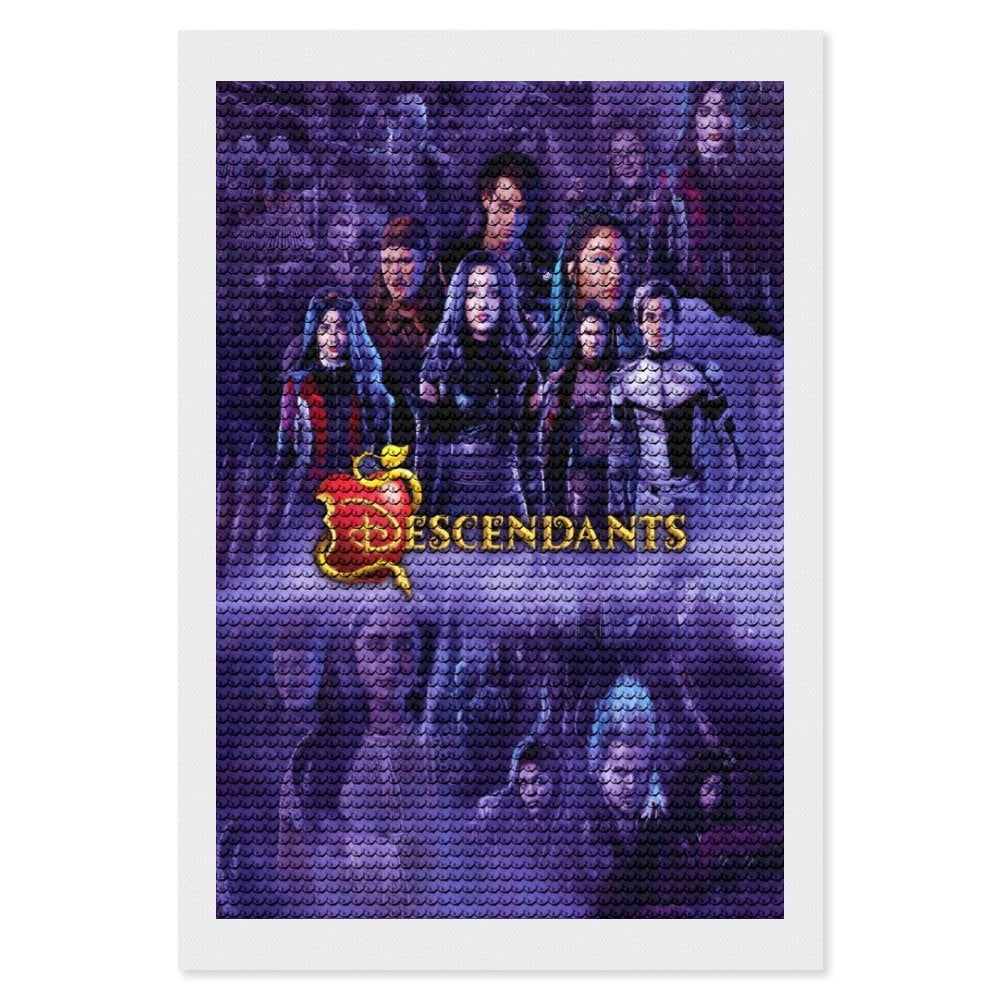 Descendan-t Diamond Art Kits DIY 5D Anime Painting by Number Kits Full ...