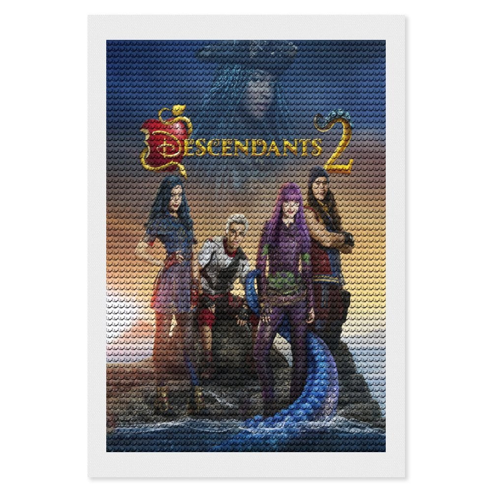 Descendan-t Diamond Art Kits DIY 5D Anime Painting by Number Kits Full ...