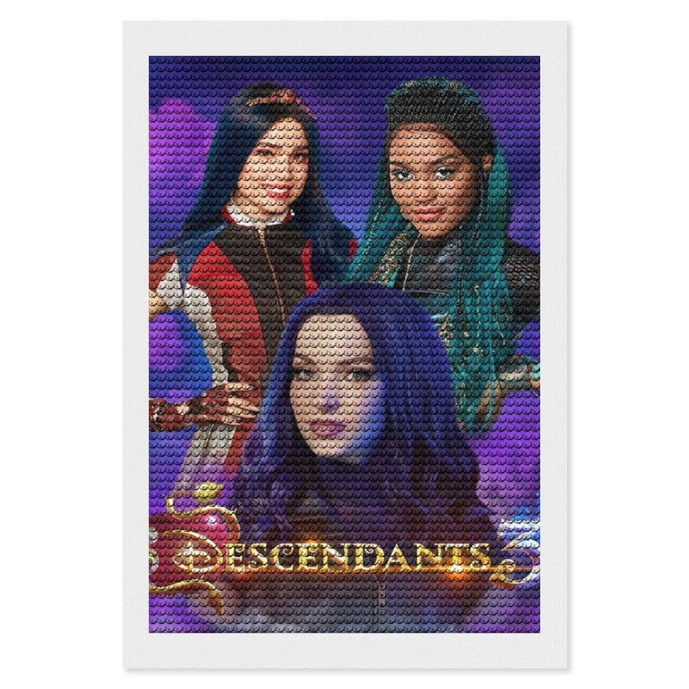 Descendan-t Diamond Art Kits DIY 5D Anime Painting by Number Kits Full ...