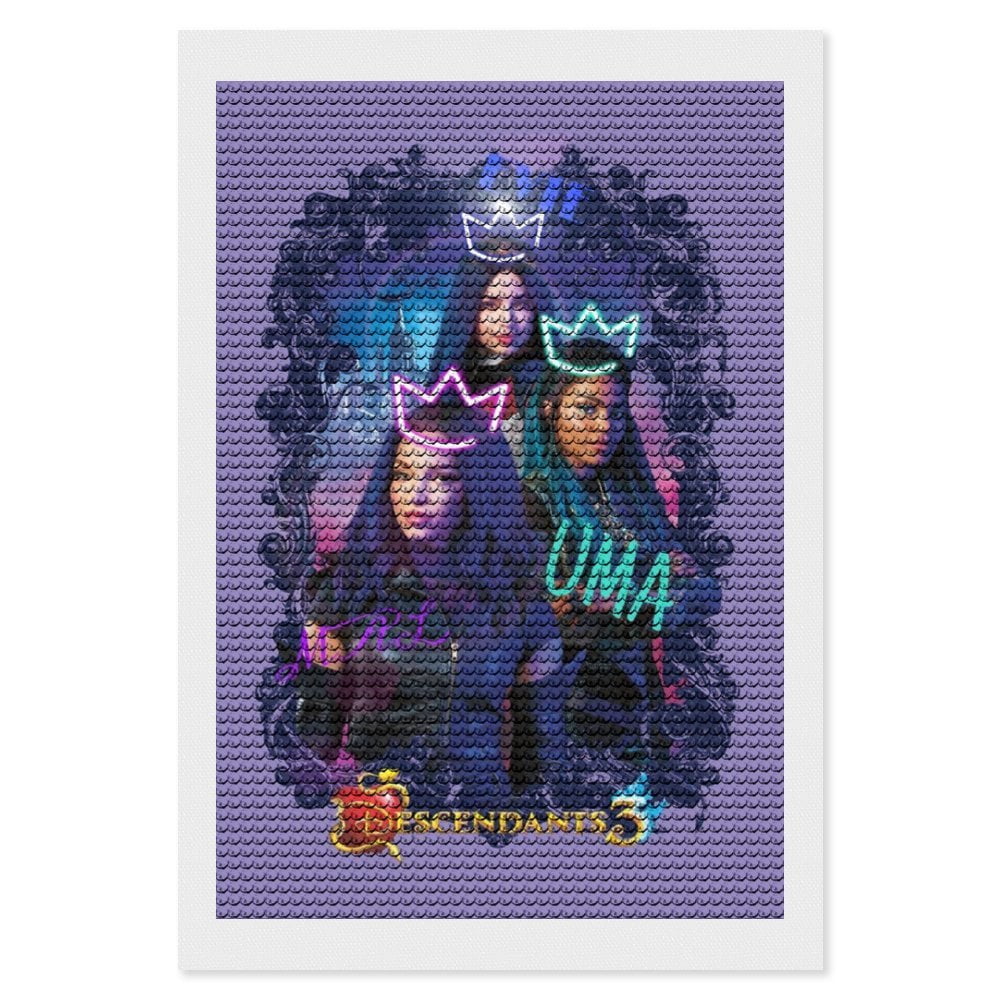 Descendan-t Diamond Art Kits DIY 5D Anime Painting by Number Kits Full ...