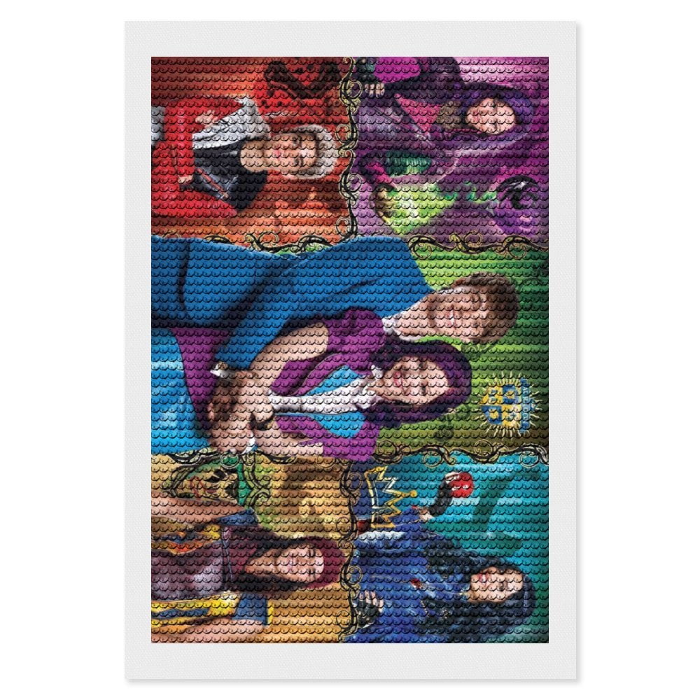 Descendan-t Diamond Art Kits DIY 5D Anime Painting by Number Kits Full ...