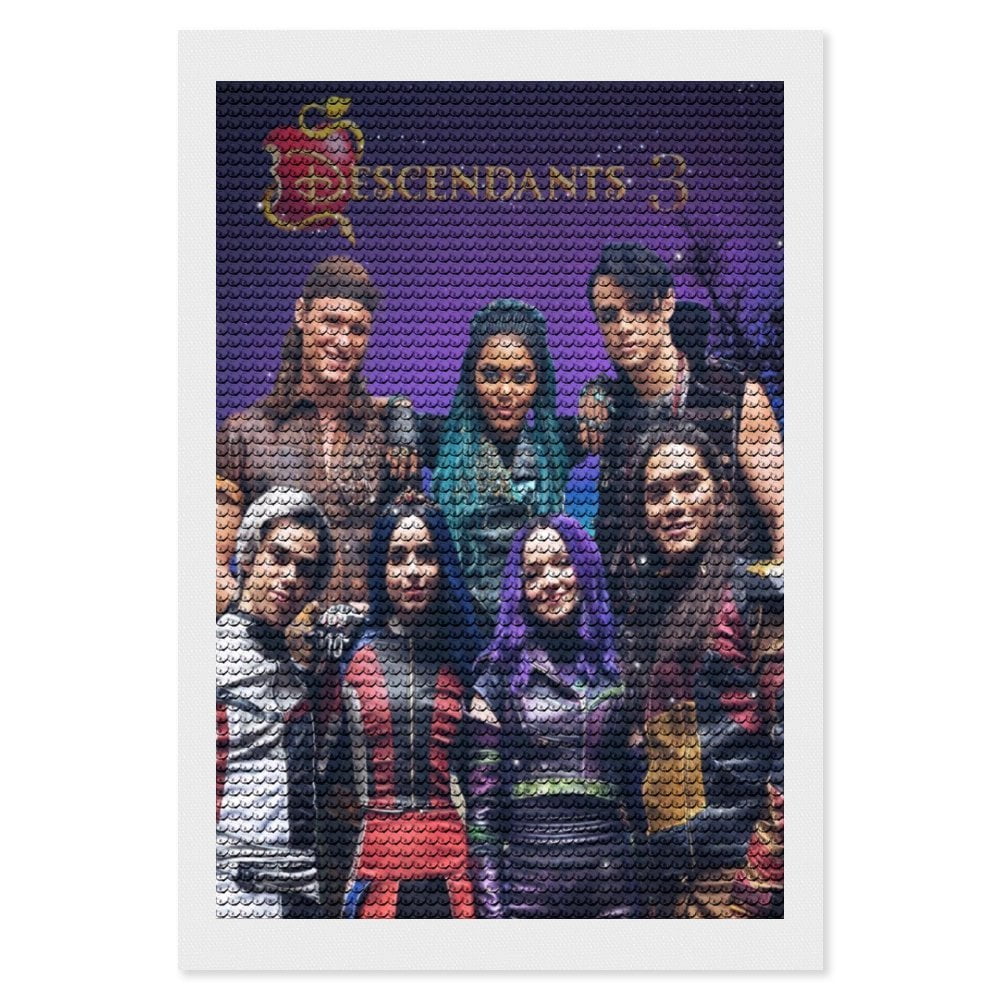 Descendan-t Diamond Art Kits DIY 5D Anime Painting by Number Kits Full ...