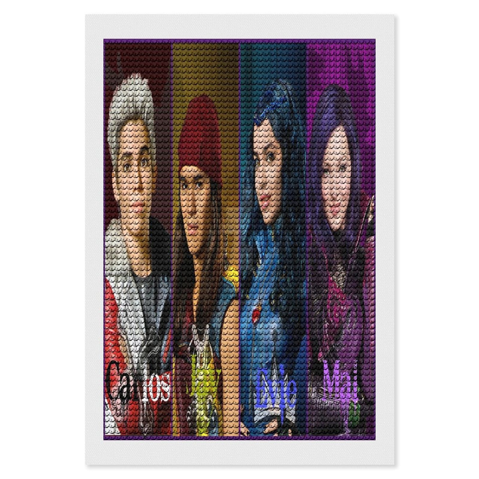 Descendants Diamond Art Kits for Adults Diamond Art Gem Art Painting ...