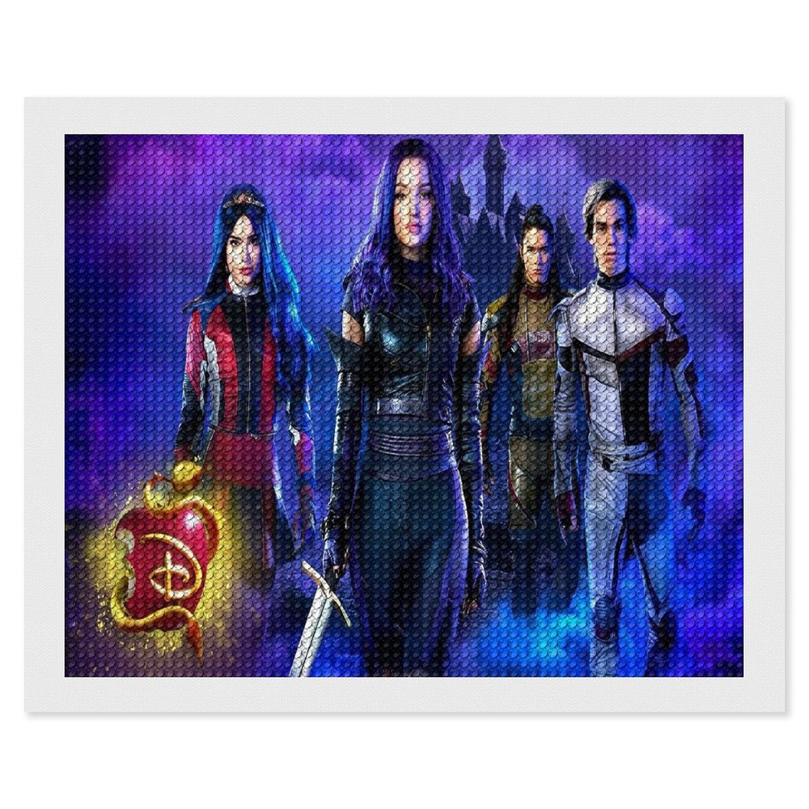 Descendants Diamond Art Kits for Adults Diamond Art Gem Art Painting ...