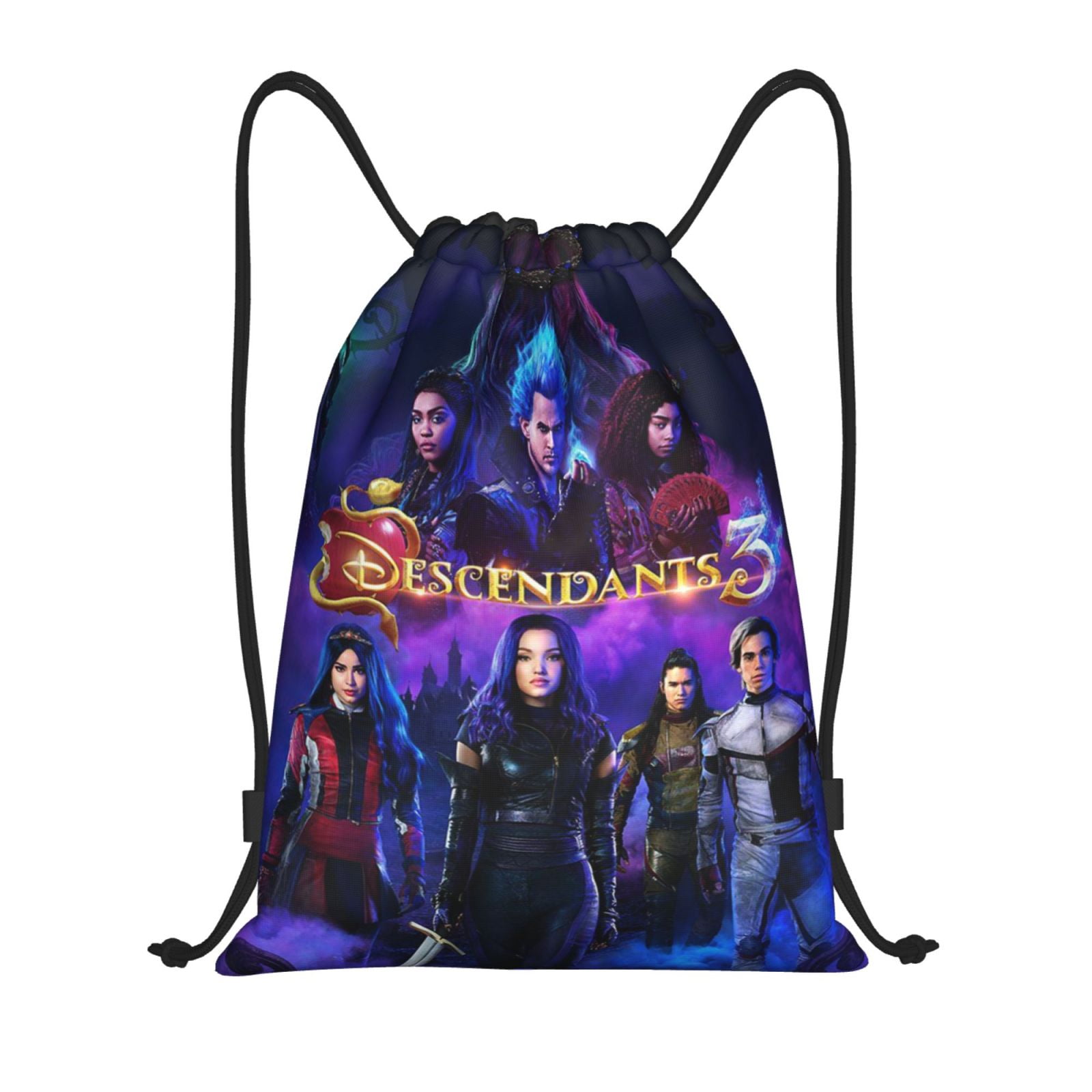 Descen-Dant Drawstring Bag Sackpack String Bag Beach Bag Gym Shopping ...