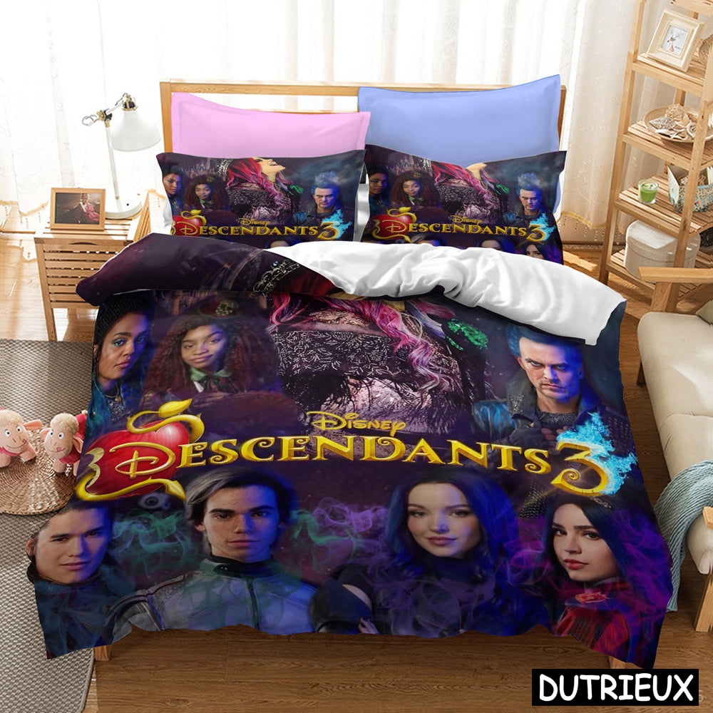 Descendants Duvet Cover Set Cartoon Print 1 Descendants Duvet Cover ...