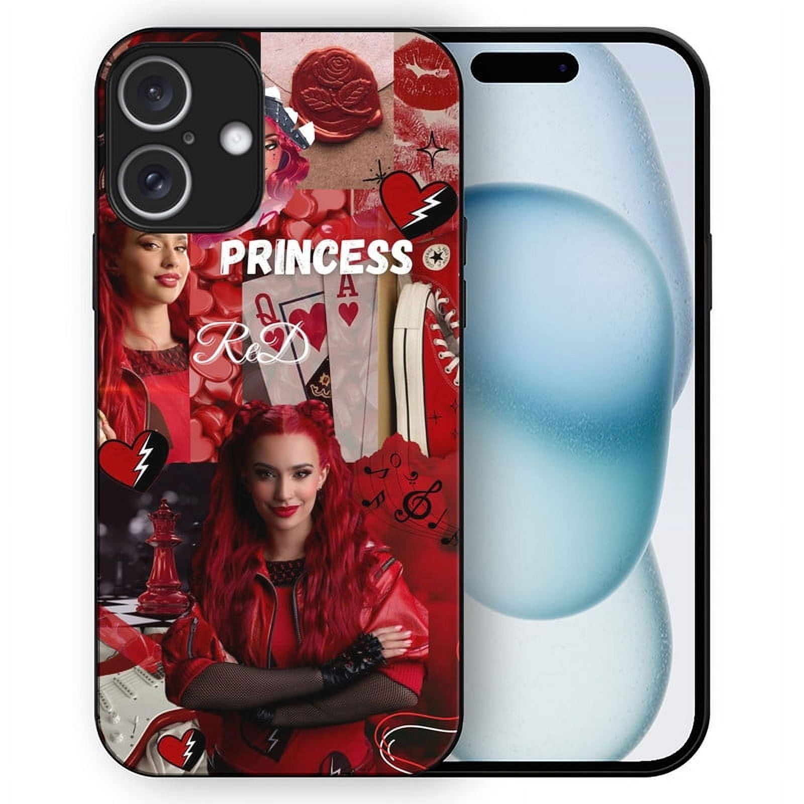Descendants Fan Phone Case,featuring a collage-style print of ...