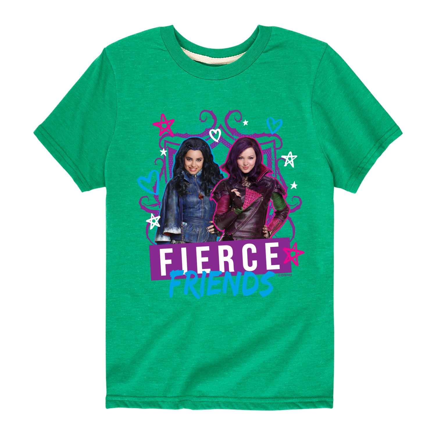 Descendants - Fierce Friends - Toddler And Youth Short Sleeve Graphic T ...