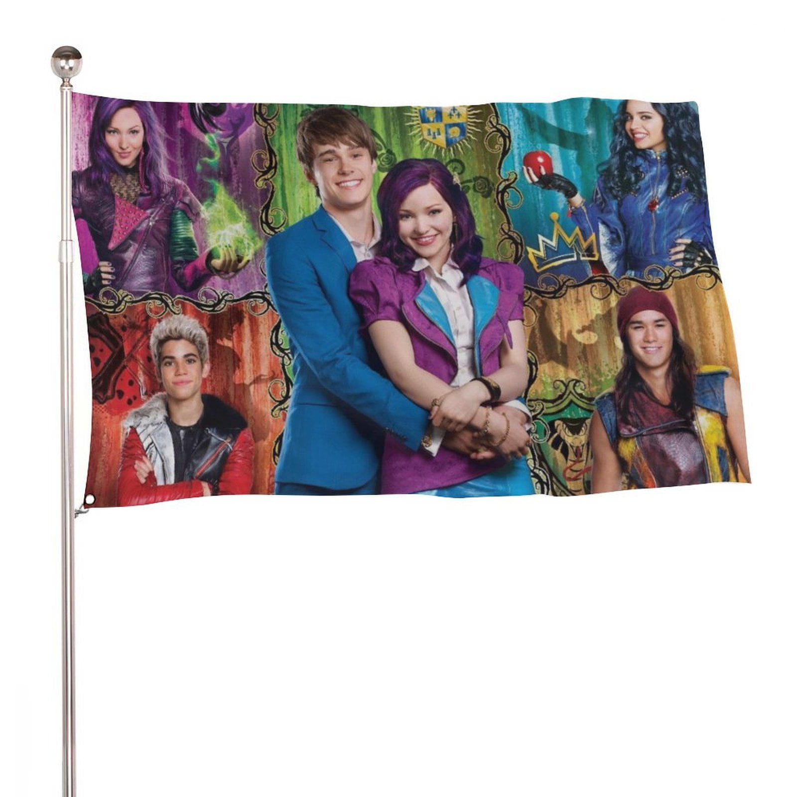 Descendants Garden Banner - House Outdoor Flag for Yard And Lawn ...