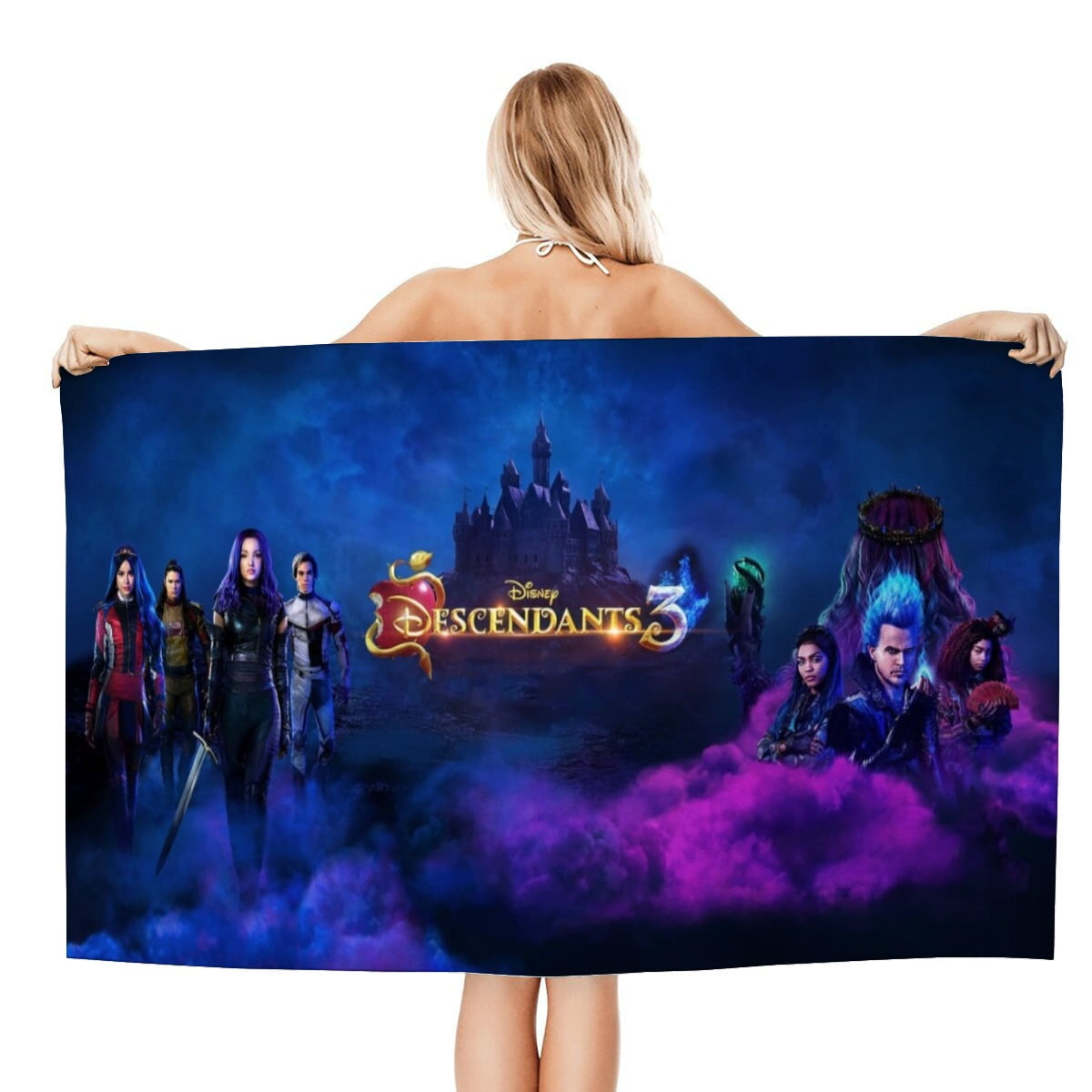 Descendants Gifts Beach Towel for Women Girl Birthday Inspired Fan Bath ...