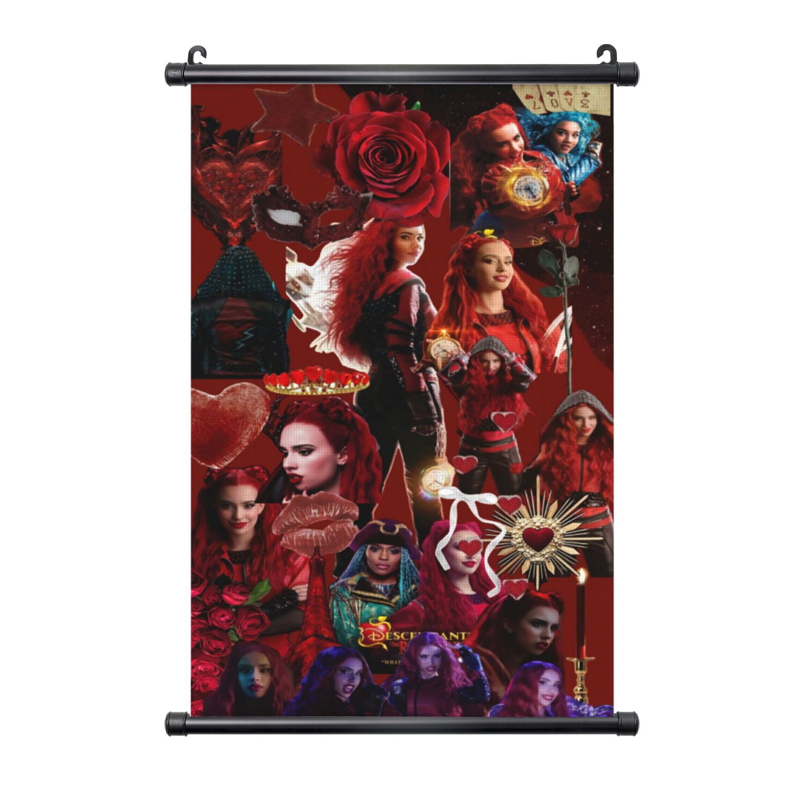 Descendants Hanging Poster, Black Plastic Shaft Wall Hanging Posters ...