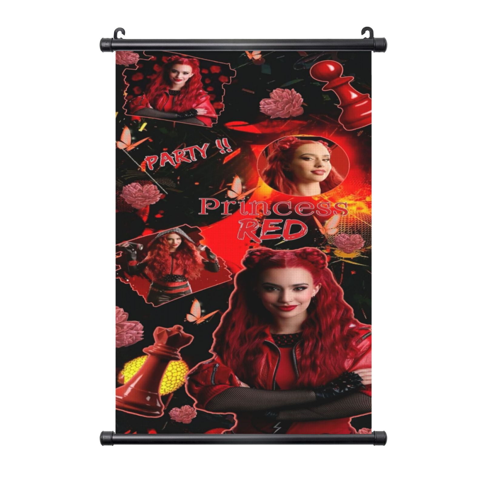 Descendants Hanging Poster, Black Plastic Shaft Wall Hanging Posters ...