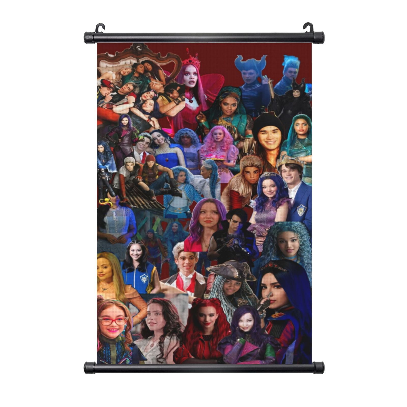 Descendants Hanging Poster, Black Plastic Shaft Wall Hanging Posters ...