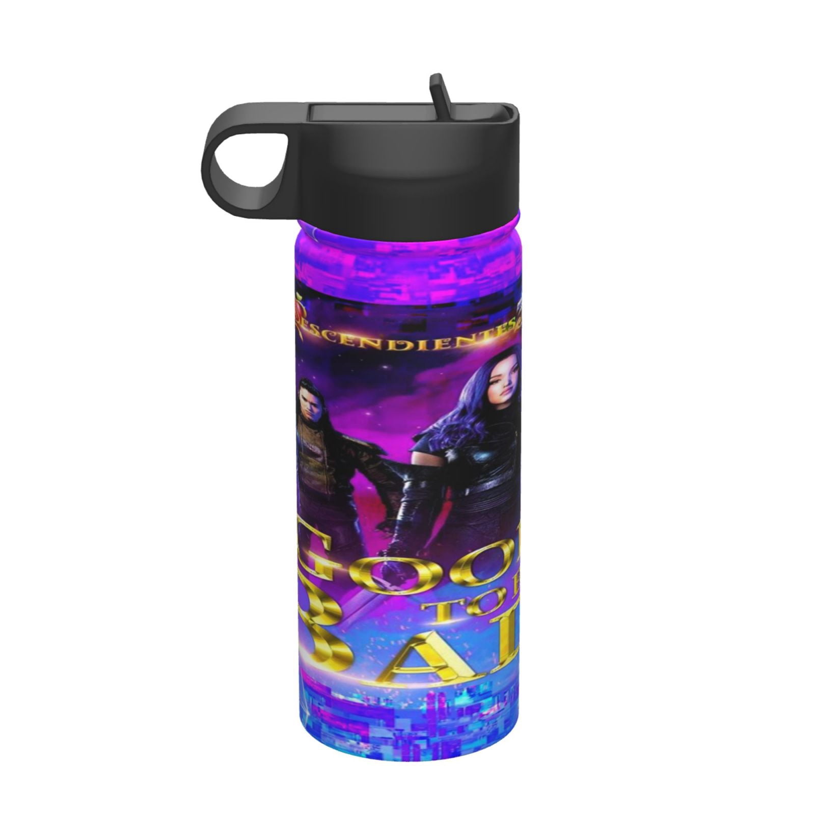 Descendan-t Insulated Water Bottle with Straw Stainless Steel Vacuum ...