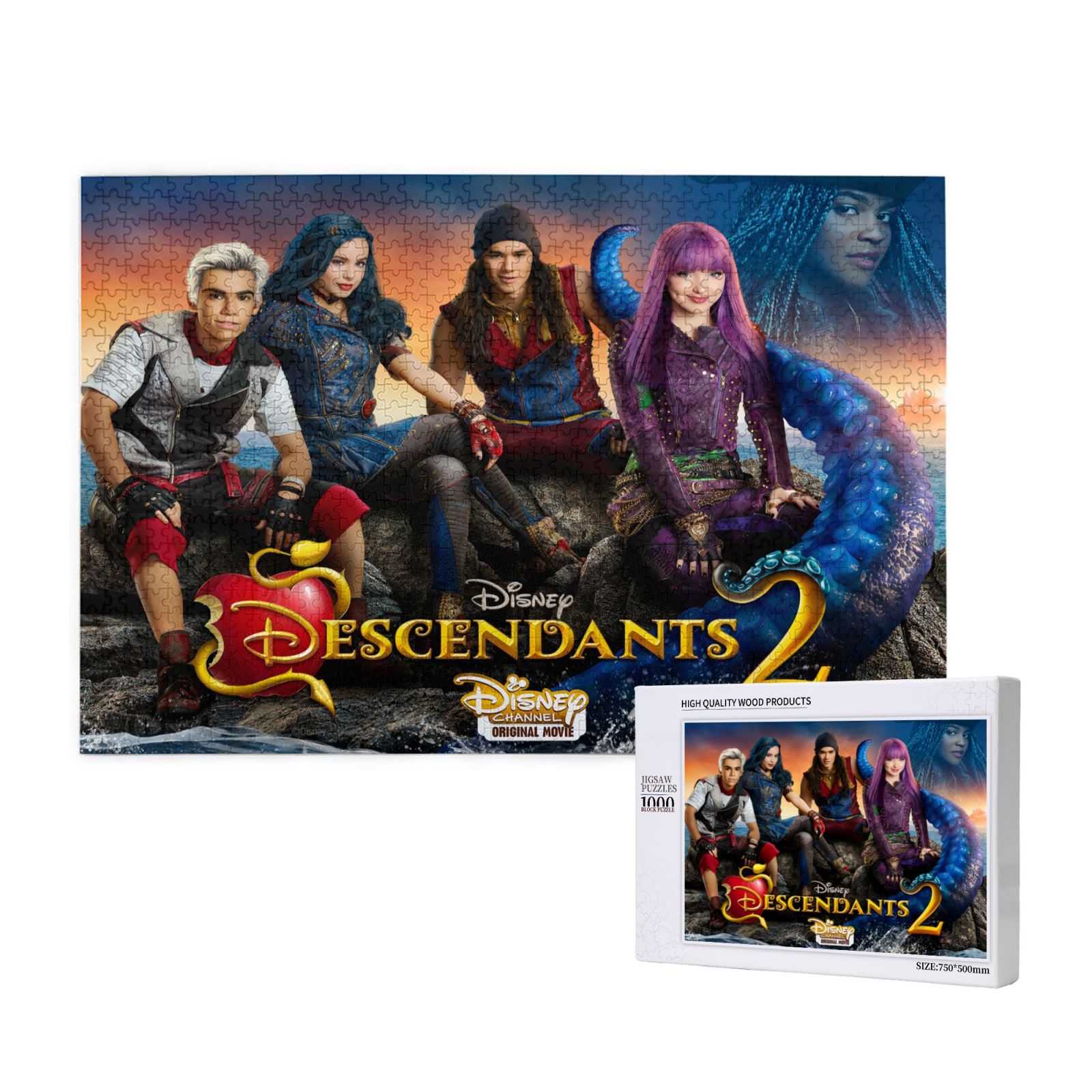 Descendants Jigsaw Puzzle For Adults 1000 Piece Jigsaw Puzzle Family ...