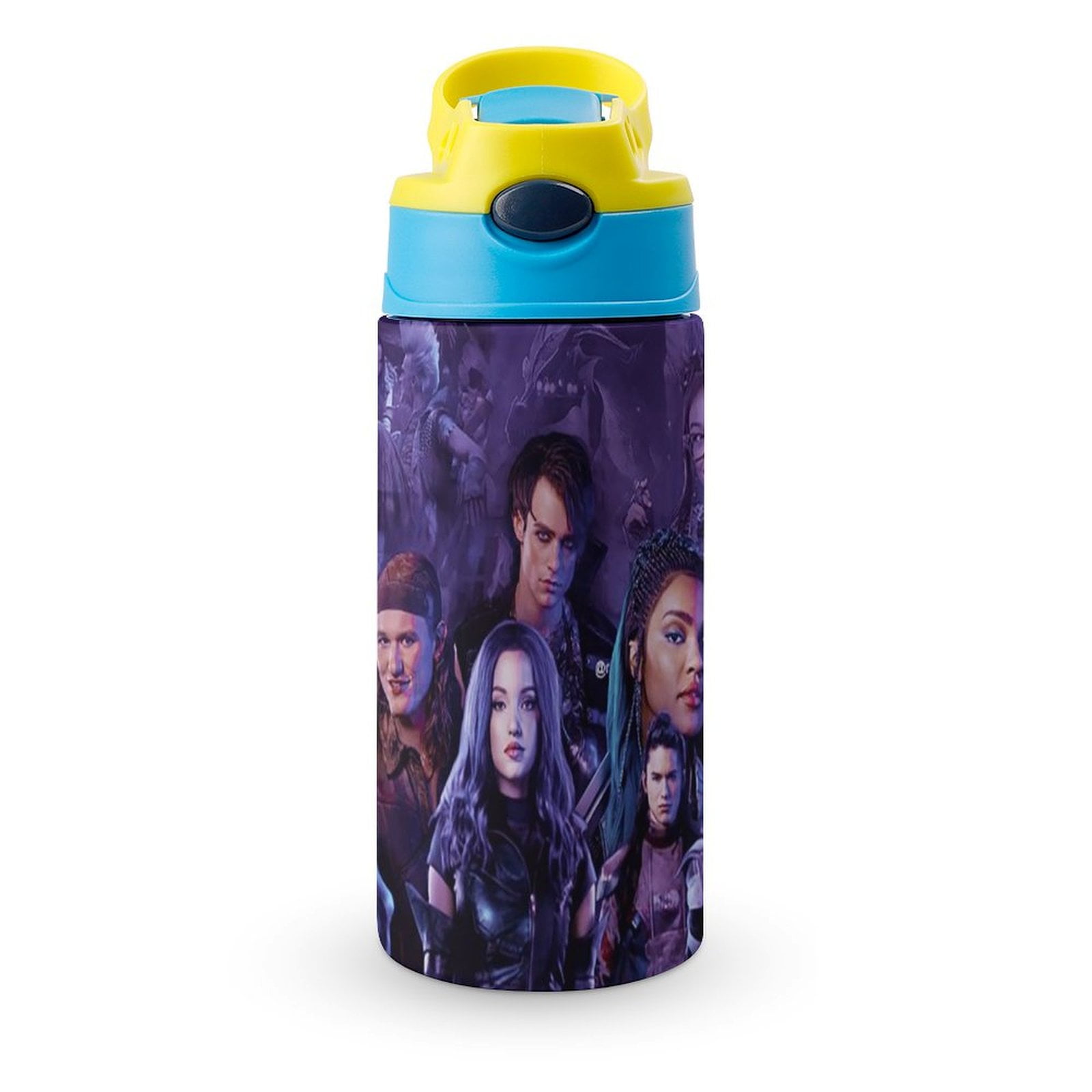 Descendants Kids Insulated Water Bottle - Stainless Steel Travel Bottle ...