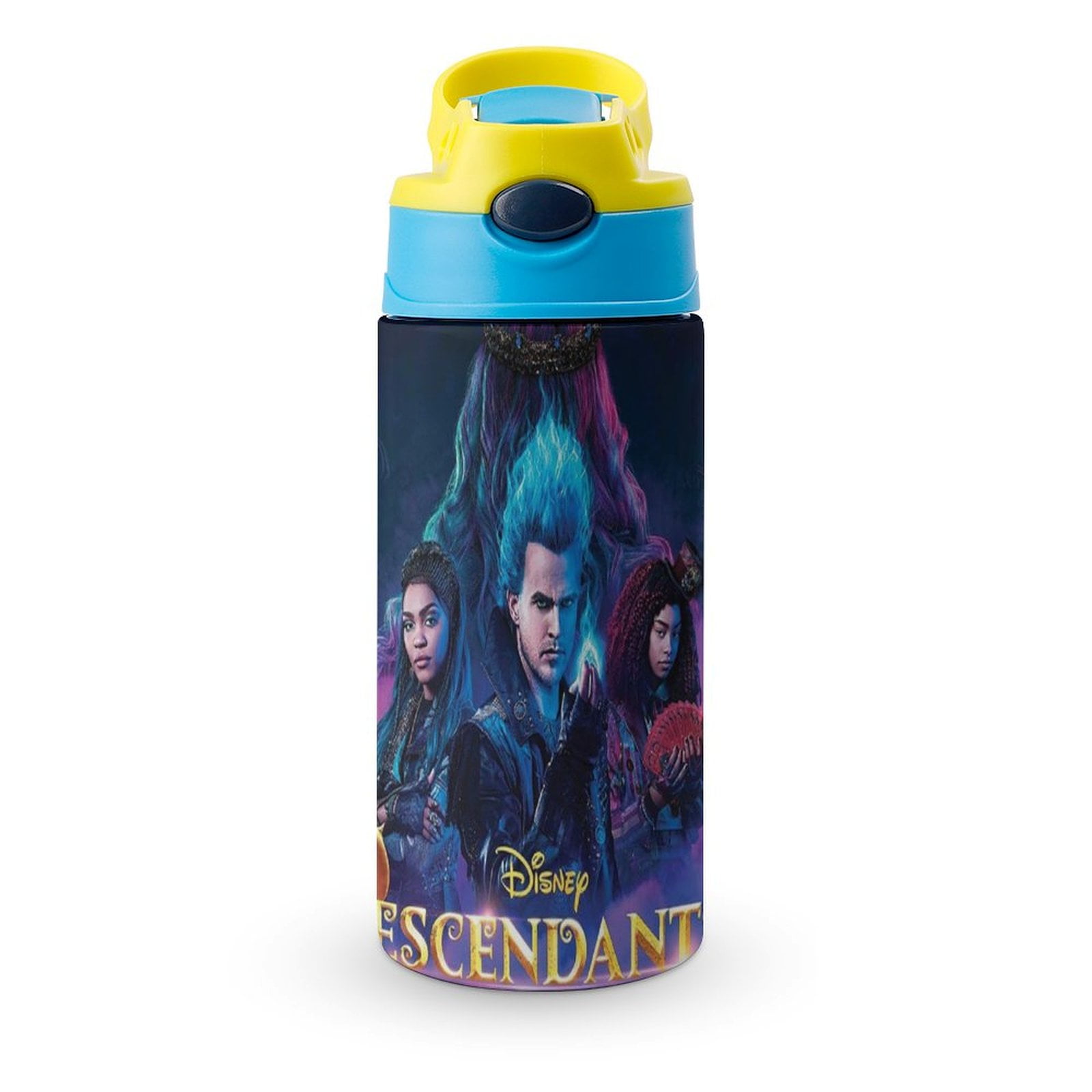Descendants Kids Insulated Water Bottle - Stainless Steel Travel Bottle ...