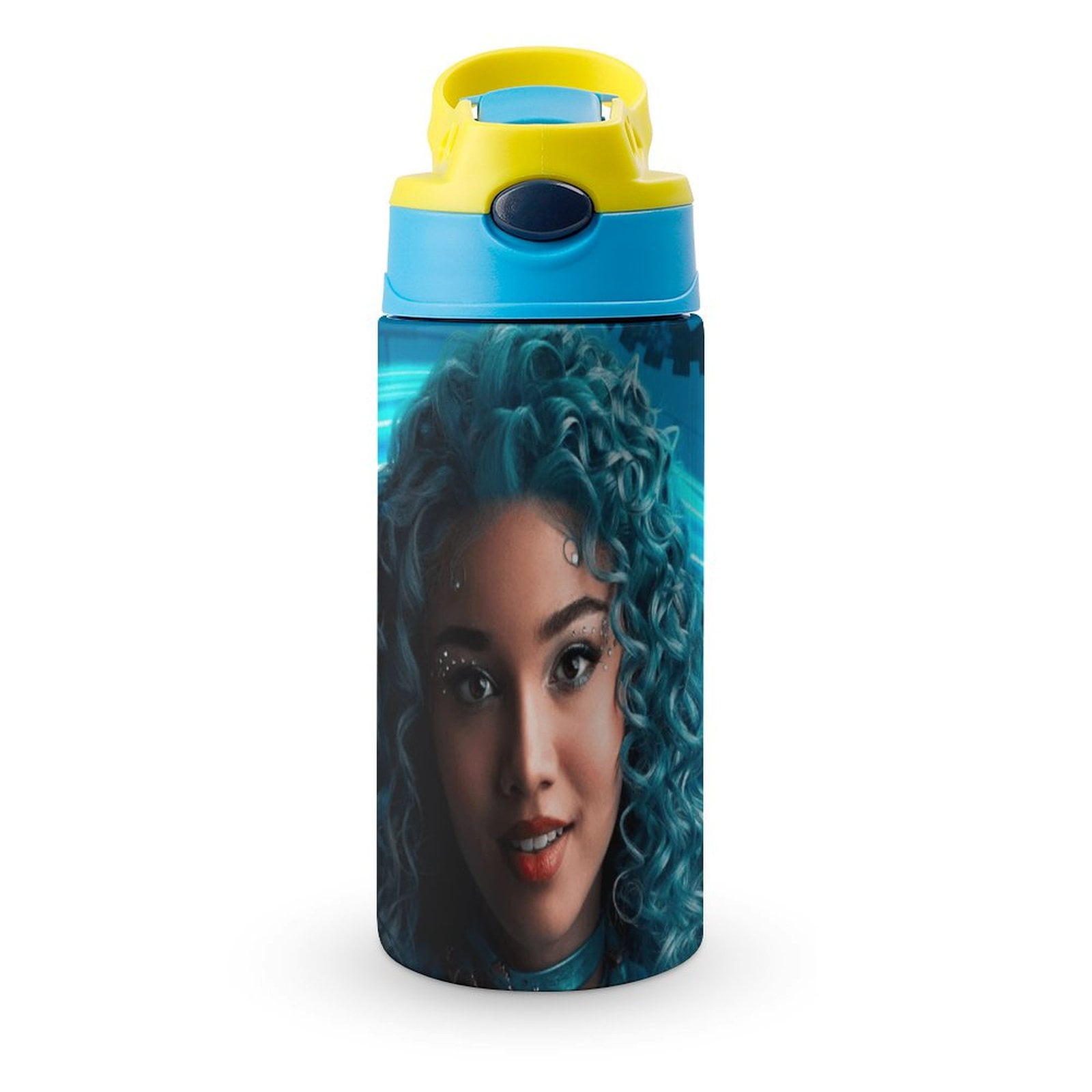 Descendants Kids Straw Water Bottle, Stainless Steel Vacuum Insulated ...
