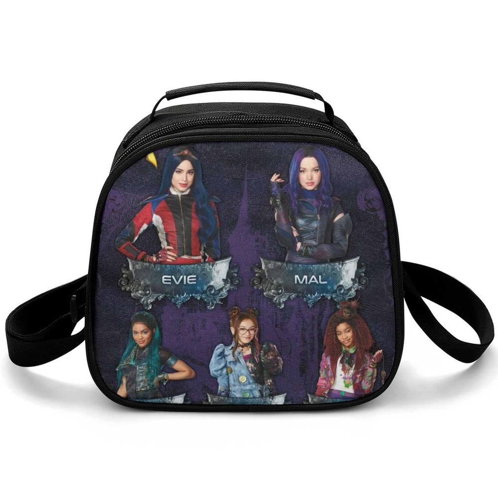 Descendants Lunch Bag Insulated, Lunch Box Bag Reusable Lunch Tote Bag ...