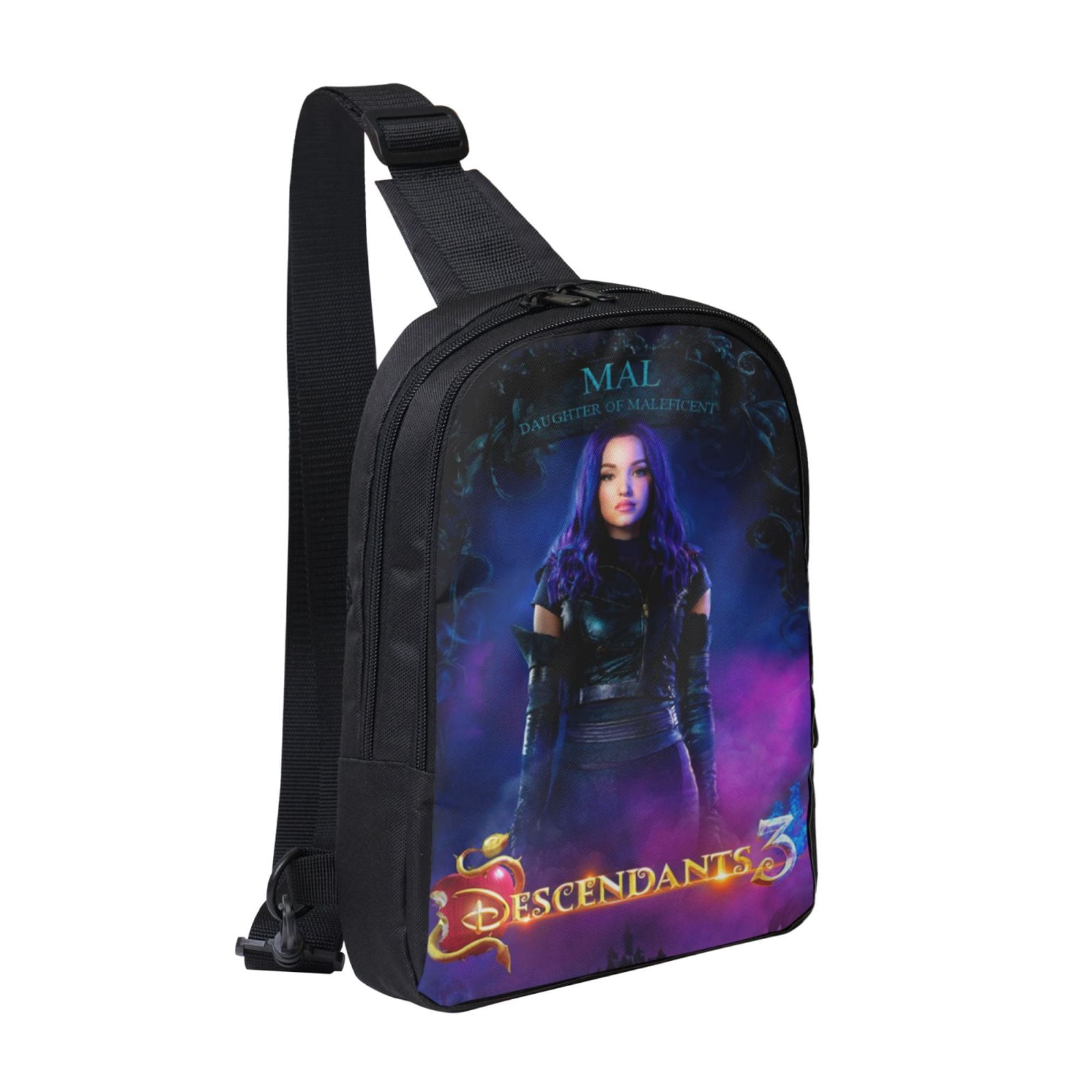 Descendants Mal Sling Bag For Women And Men Crossbody Backpack Chest ...