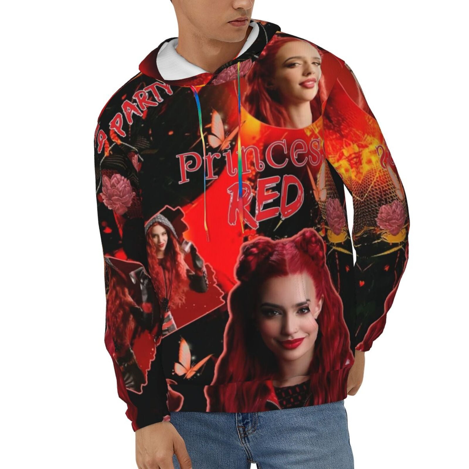 Descendants Men's Hoodie Novelty Graphic Long Sleeve Adult Sweatshirt ...
