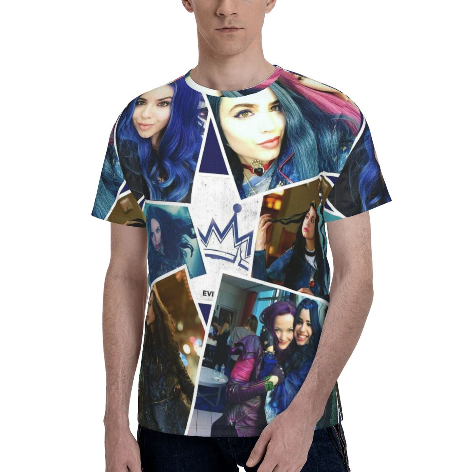 Descendants Men's T Shirt 3D Graphic Hip Hop Unisex Tees Tops Casual ...