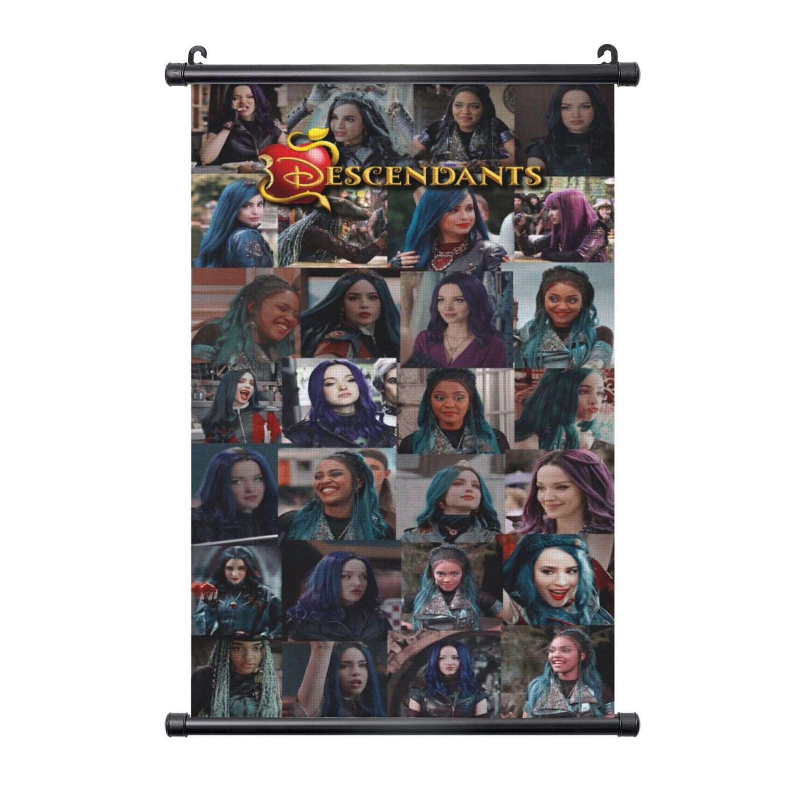 Descendants Poster Aesthetic Canvas PVC Shaft Wall Art Hanging Hanger ...