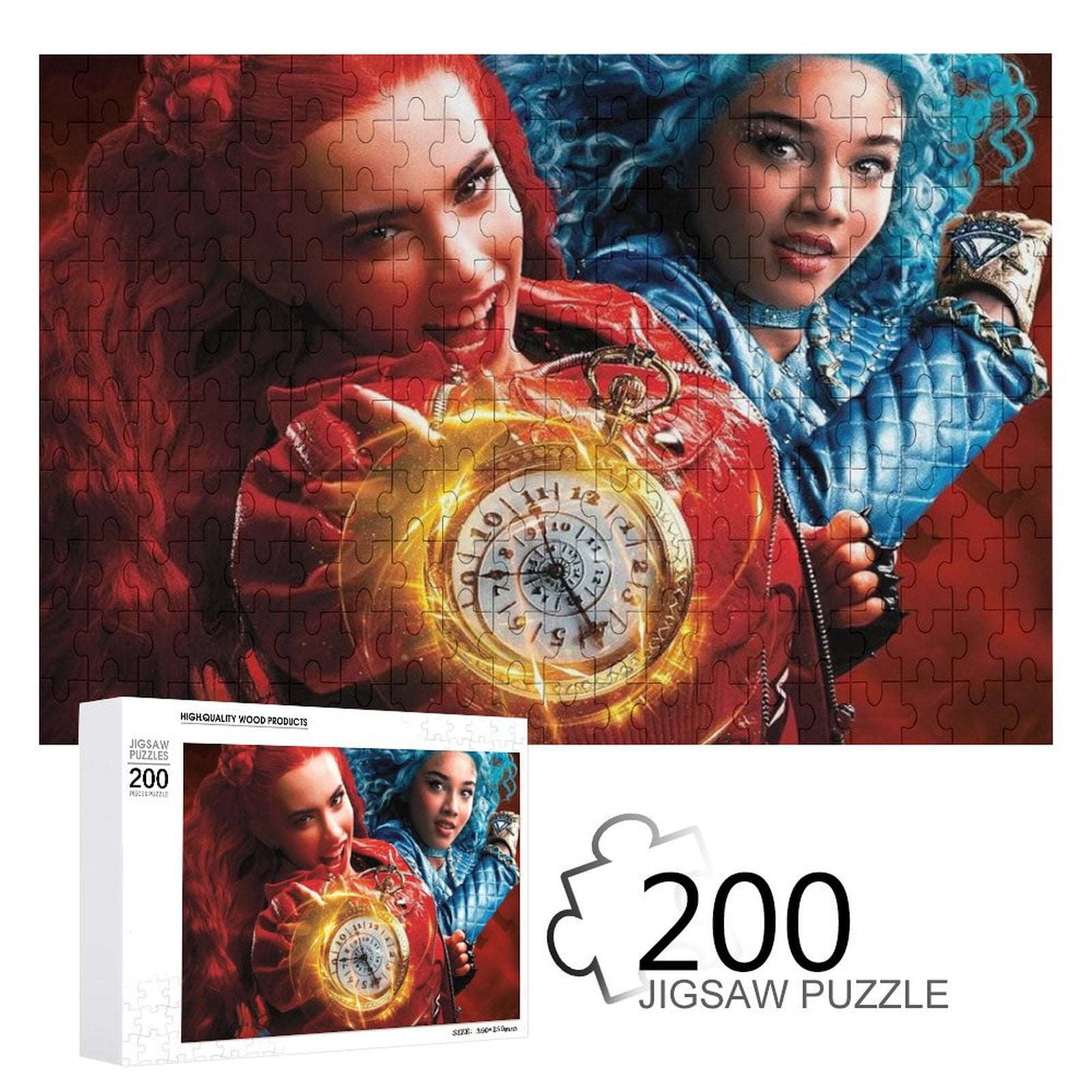 Descendants Puzzle For Adults & Kids - 200 PCS Jigsaw Puzzle - Walmart.com
