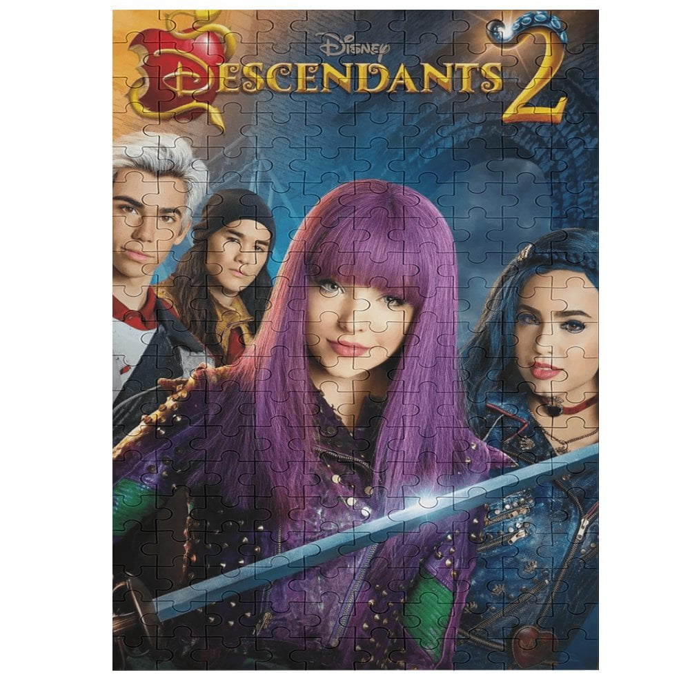 Descendants Puzzle For Adults & Kids - 200 Piece Jigsaw Puzzle ...