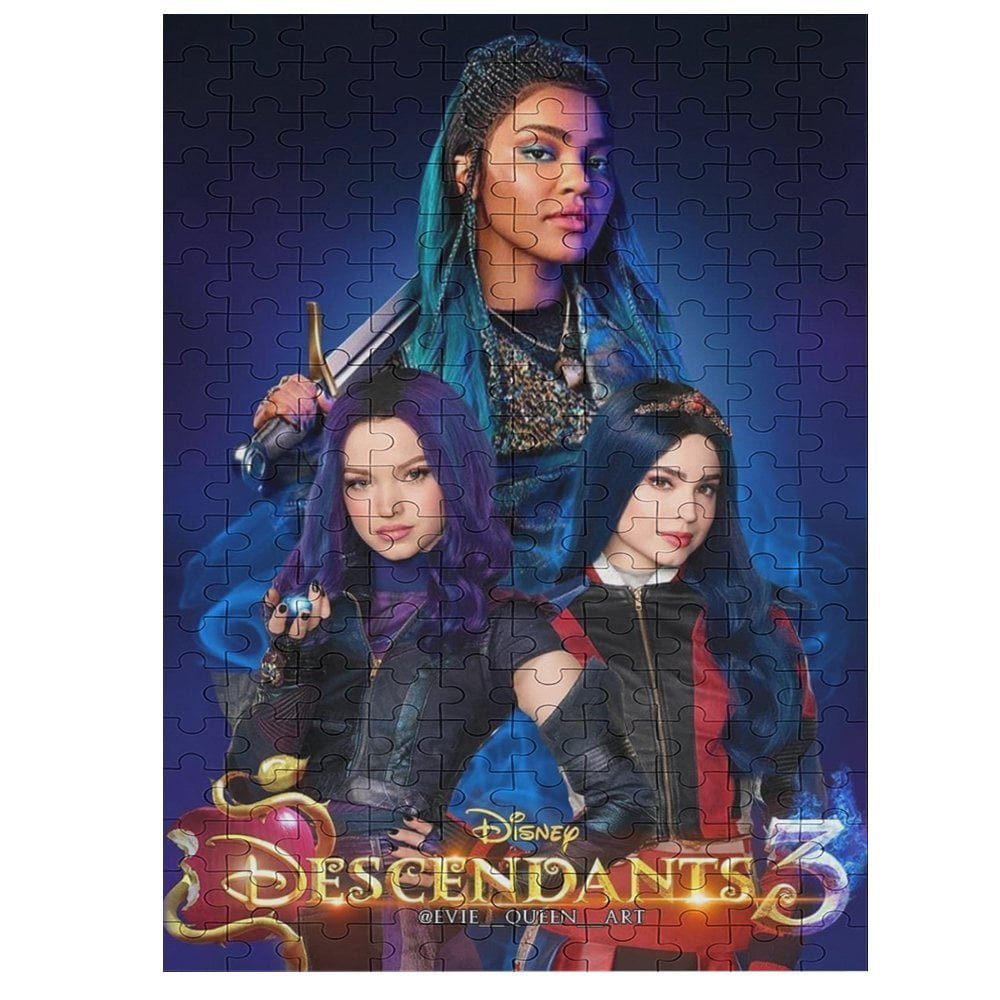 Descendants Puzzle For Adults & Kids - 200 Piece Jigsaw Puzzle ...