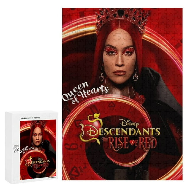 Descendants Puzzle For Adults & Kids - 300 PCS Jigsaw Puzzle For Boys ...