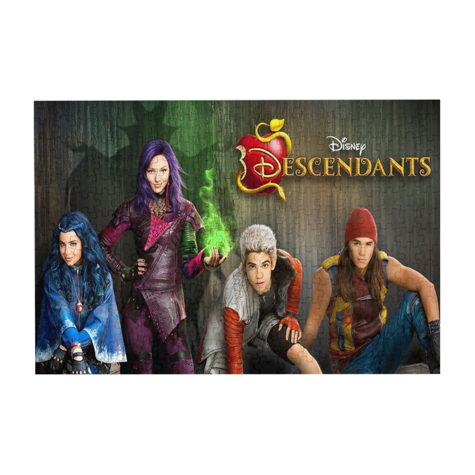 Descendants Puzzle For Adults & Kids - 300 Piece Jigsaw Puzzle ...