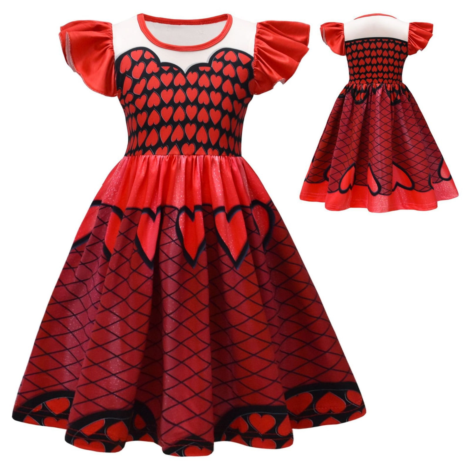 Descendants Rise of Red Costumes - Red Descendants Costume for Girls ...