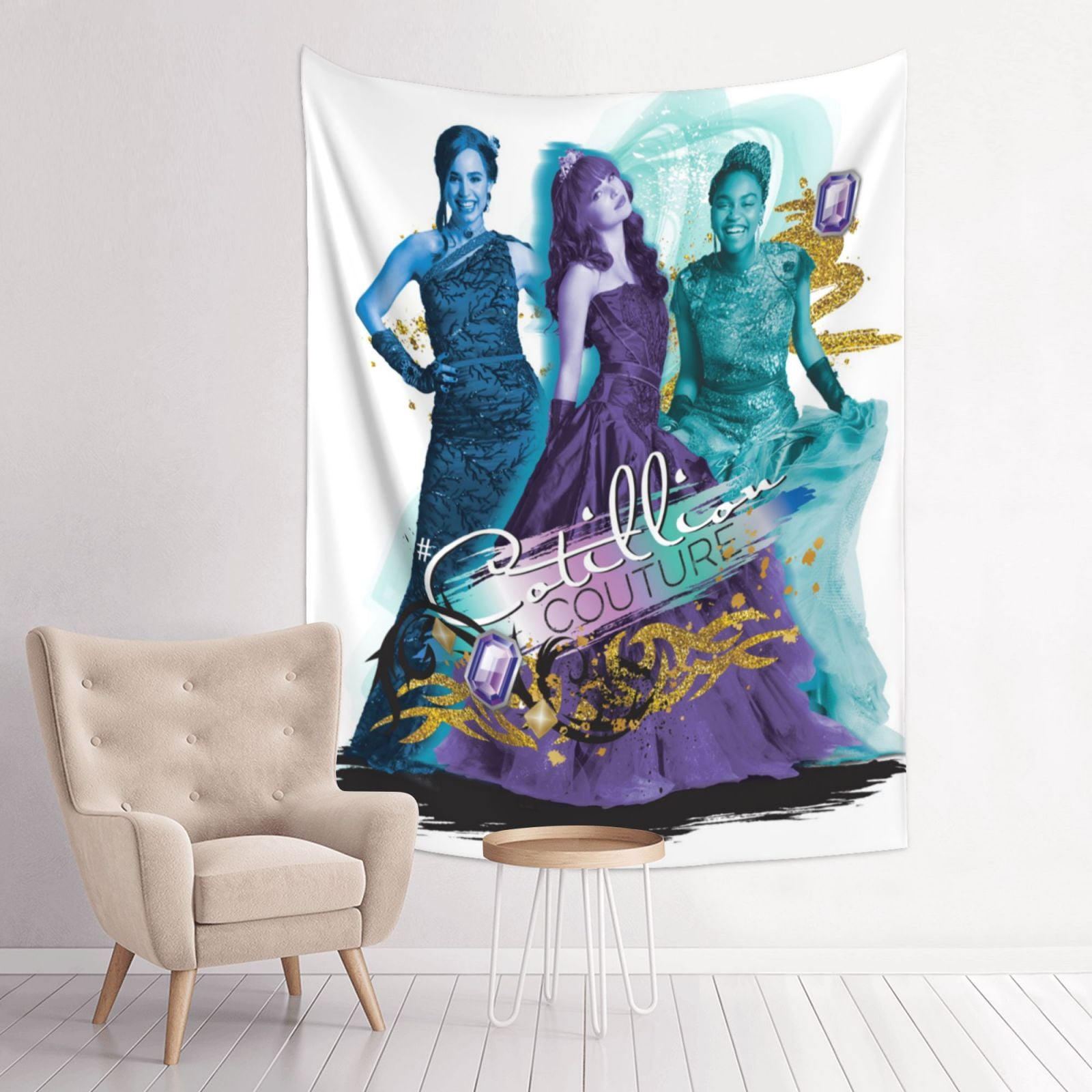 Descendan-t Tapestry Anime Poster Large Background Wall Art Bedroom ...