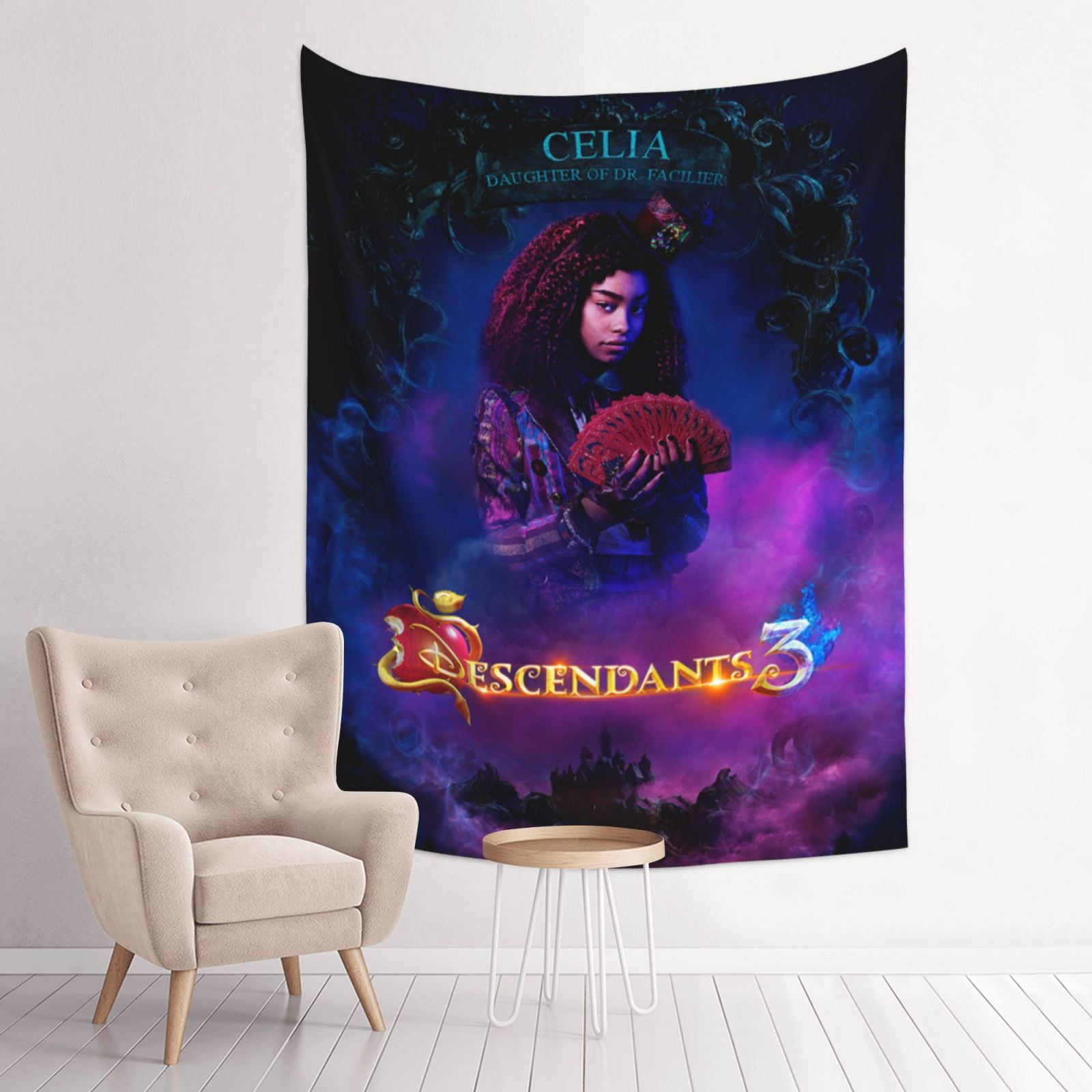 Descendan-t Tapestry Anime Poster Large Background Wall Art Bedroom ...