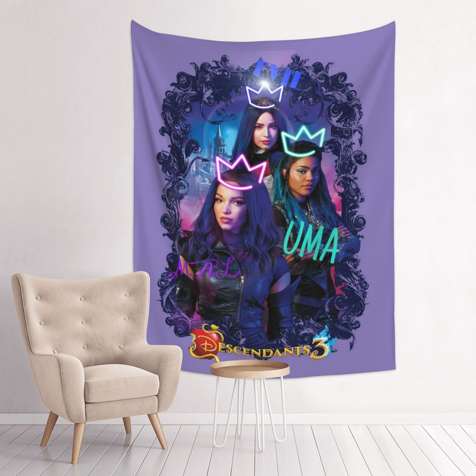 Descendan-t Tapestry Anime Poster Large Background Wall Art Bedroom ...